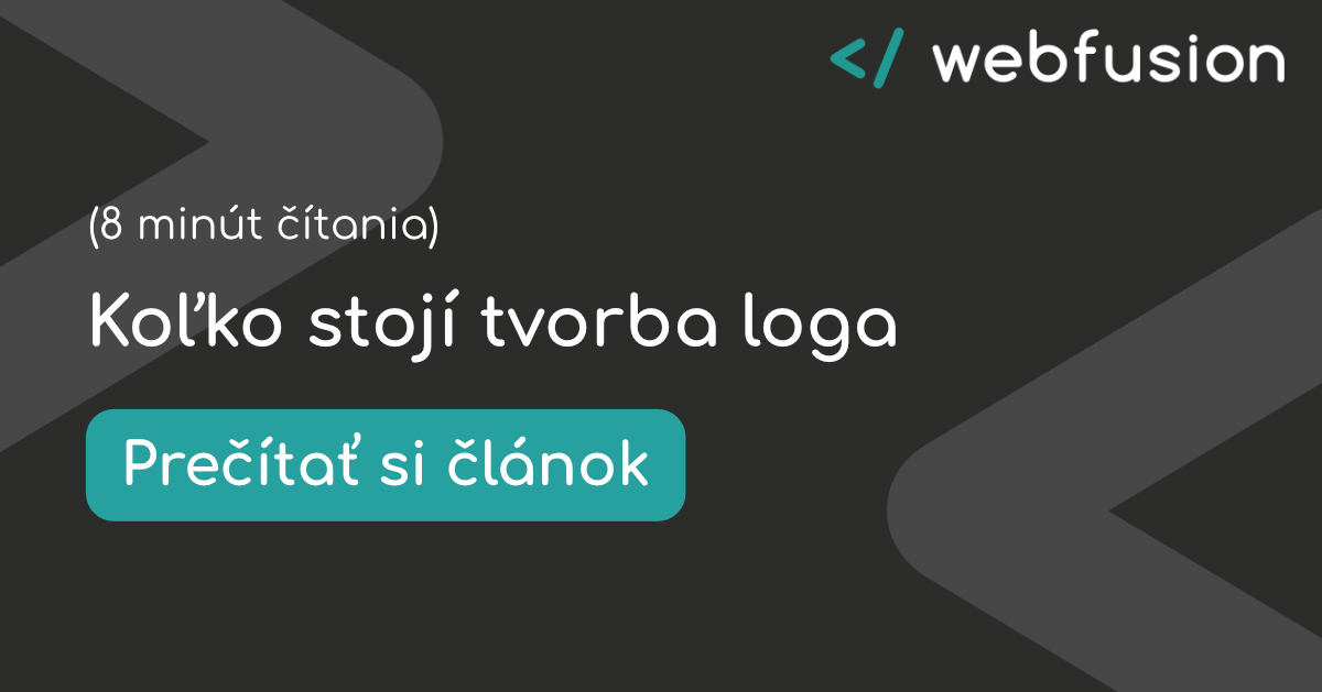 Koľko stojí vytvorenie loga v roku 2023 - Webfusion